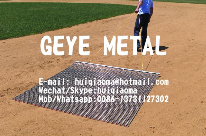Aeration Steel Drag Mats for Lawn/Turf Care, Pre-Mow Grooming of Golf ...