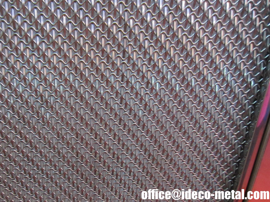 Flexi-woven architectural Decorative metal mesh for facade cladding in ...