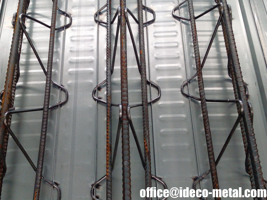 Roof floor deck Steel bar/Rebar truss girder, Lattice girder for ...