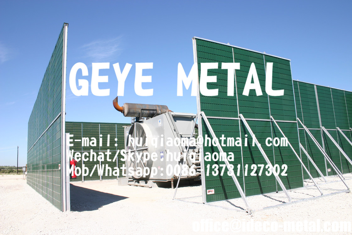 Free Standing Perforated Steel Modular Acoustic Panels, Mobile Sound ...