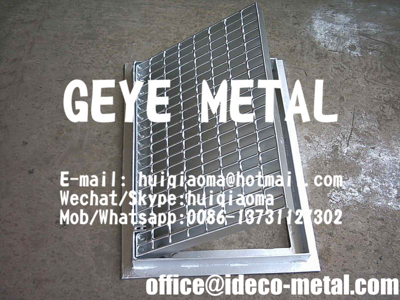 Drainage Pit Cover, Trench Drain Bar Gratings, Metal Grid for Ditch ...
