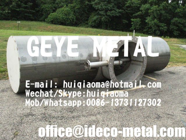 Wedge Wire Screens/ Cylinders for Water Intake & Treatment, Industrial ...