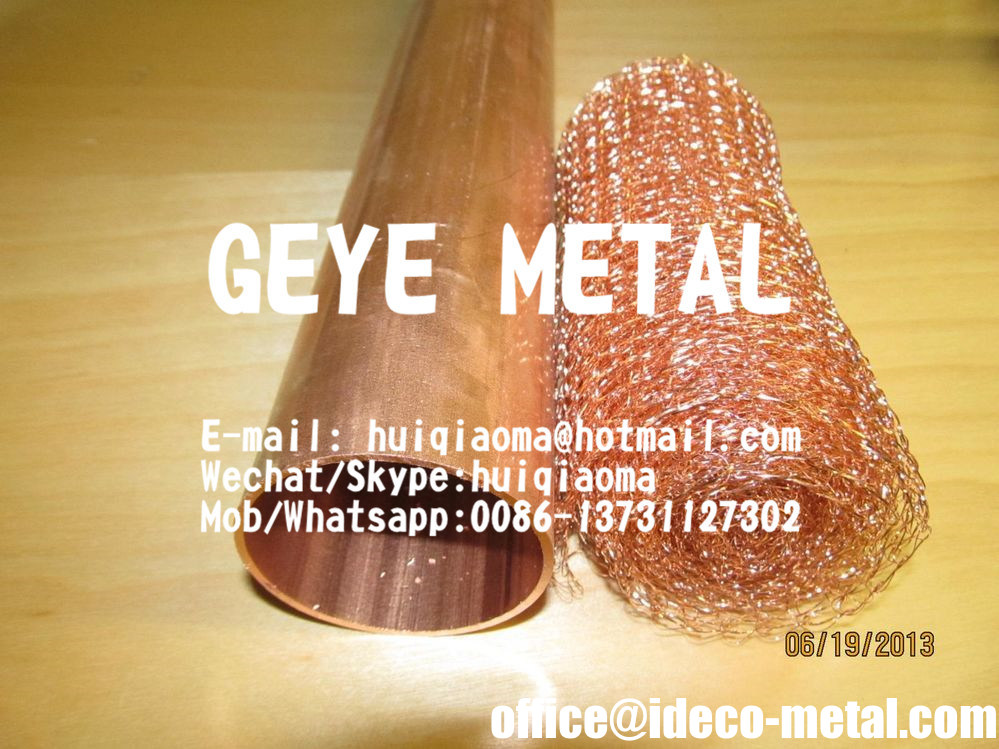 Pure Copper Mesh Packing Rolls for Distilling Column, Distiller Tower ...
