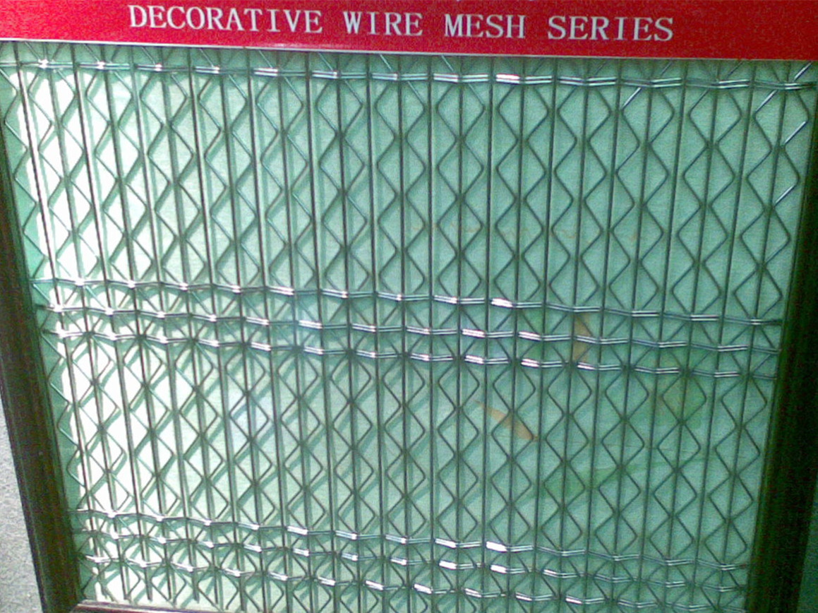 Diamond hole SS316 Flexi-woven Decorative Architectural mesh fabric for ...