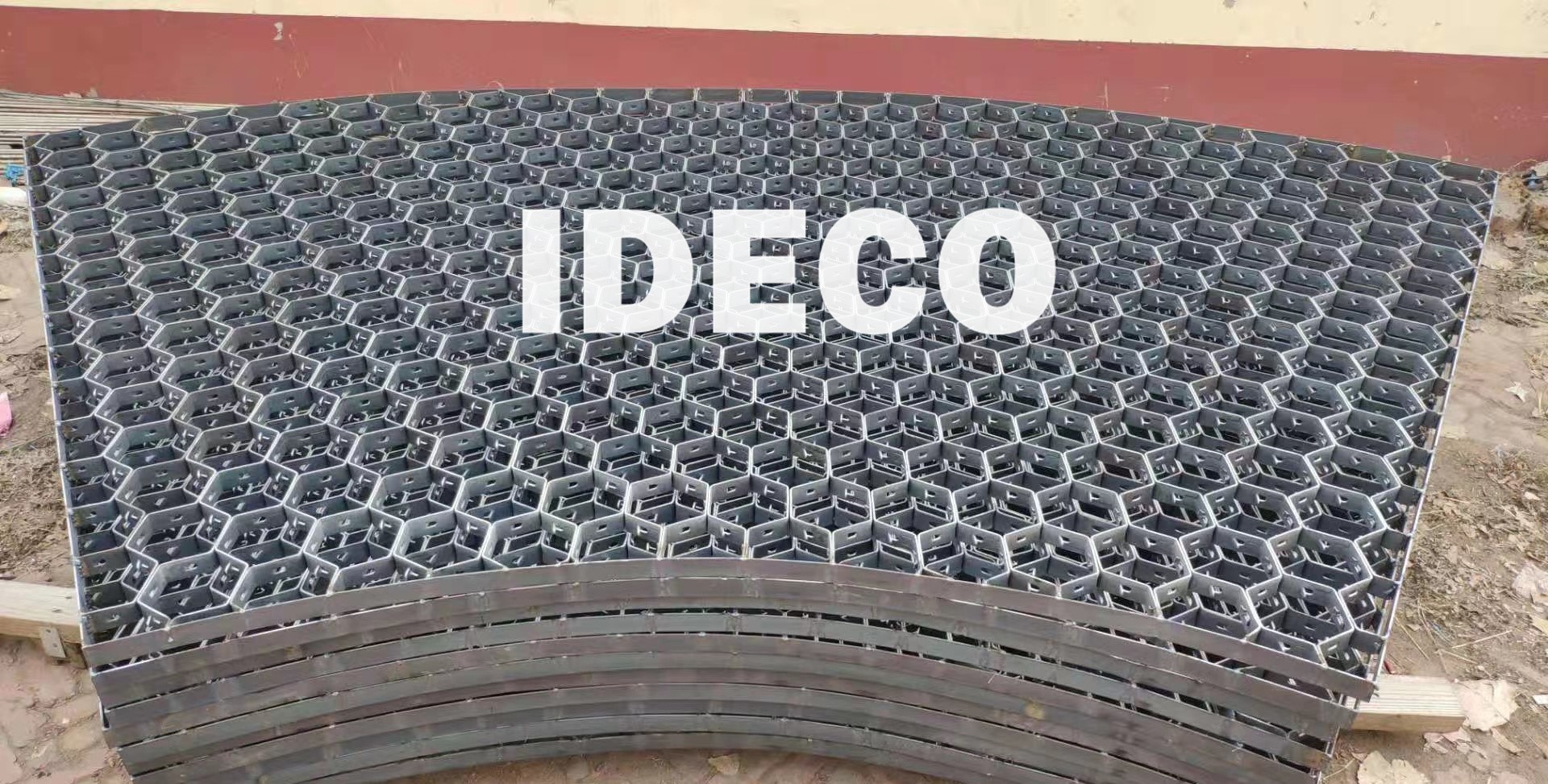 Hex Mesh with Bonding Holes (Hexsteel, HexGrate, Hexagonal Mesh, Hexmetal)