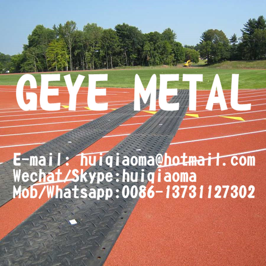 HDPE Plastic Access Deck, Temporary Road Mats, Portable Roadways ...