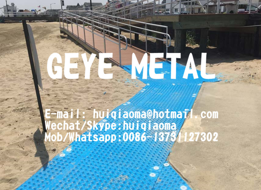 Resort Mobile Beach Access Mats, Portable Roadway Surfaces, HDPE/UHMWPE ...