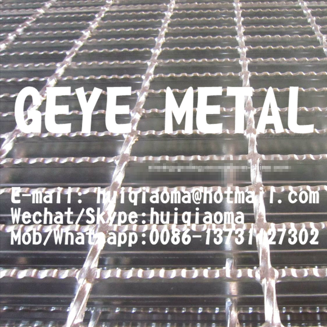 Serrated I-Bar Steel Gratings, Anti-Slip Welded Metal Bar Gratings for ...